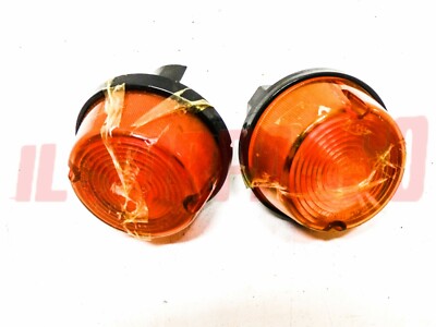 Front Orange Turn Signals Lights Fiat 850 T Van - 238 - 241 Original | eBay