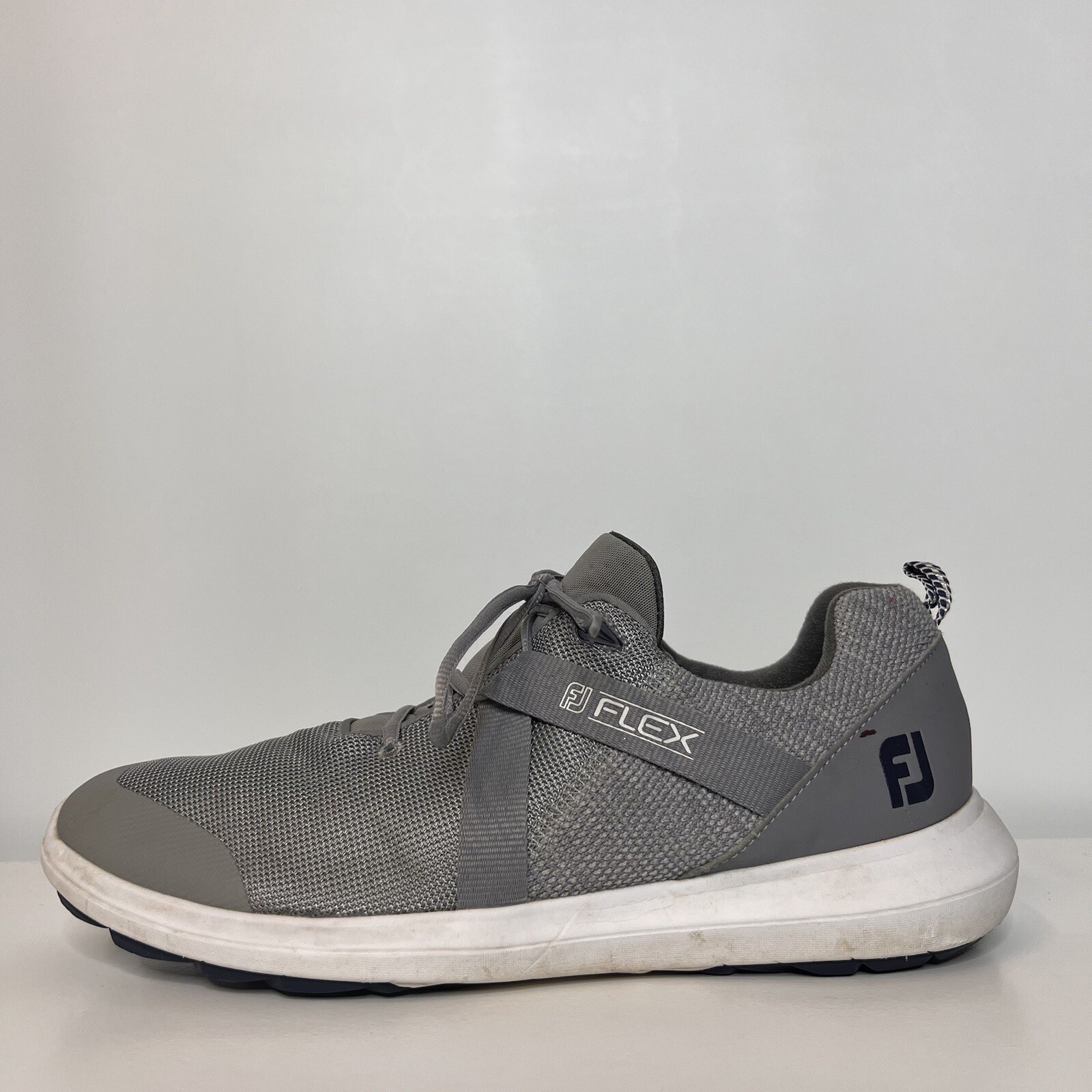 Footjoy 56106 FJ Flex Hybrid Gray Mesh Spikeless Golf Shoes Mens US ...