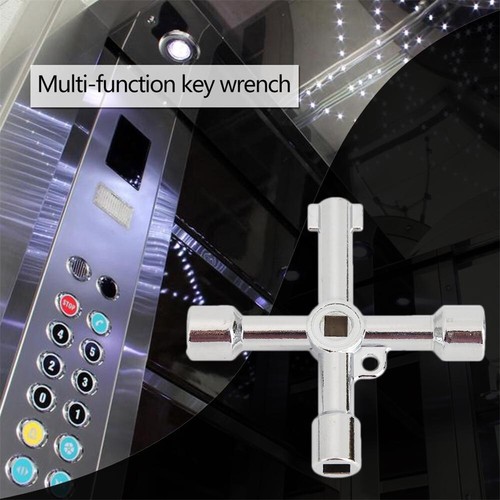 4 Way Sillcock Key 1-Pack Multi-functional Water Utilities Key Stainless Triang | eBay