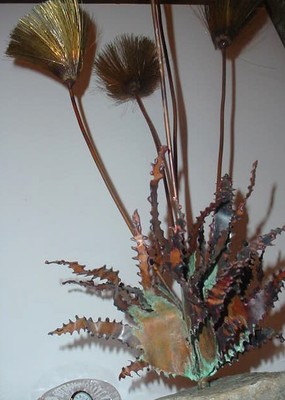 COOL C. JERE BERTOIA SPRAY LARGE TABLE SCULPTURE MID CENTURY BRUTAL | eBay