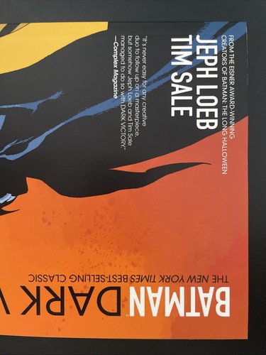 Batman: Dark Victory (DC Comics) Trade Paperback By Jeph Loeb & Tim ...