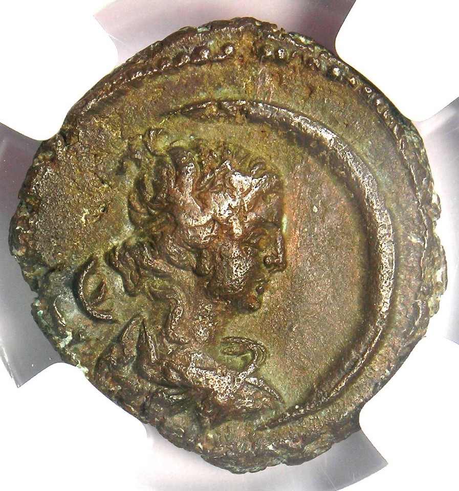 Zenobia Usurper BI Tetradrachm Egypt Alexandria Roman Coin 272 AD - NGC ...