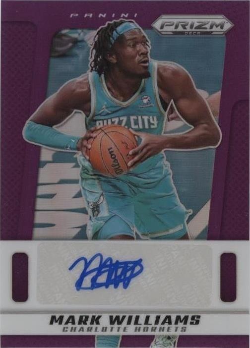 2024-25 Panini Prizm Deca - Signatures Mark Williams #PDS-MWI Purple ...