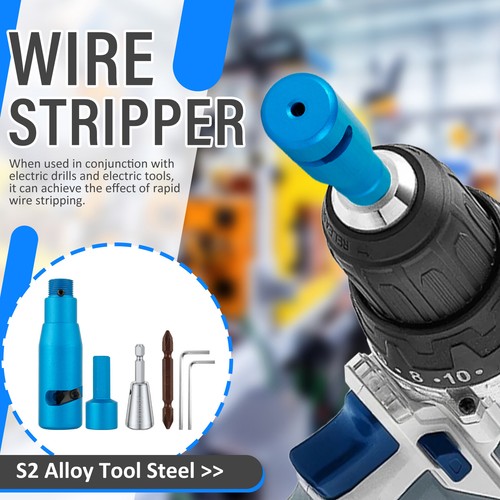 Wire Stripper and Twister Tool Set Universal Electric Wire Peeling ...