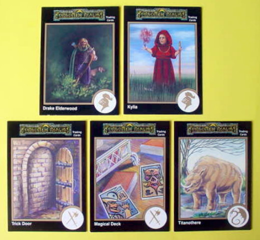 1991 TSR AD&D Advanced Dungeons & Dragons Trading 25 Card Lot Forgotten ...