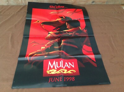 1998 Mulan Original Movie House Full Sheet Poster | eBay