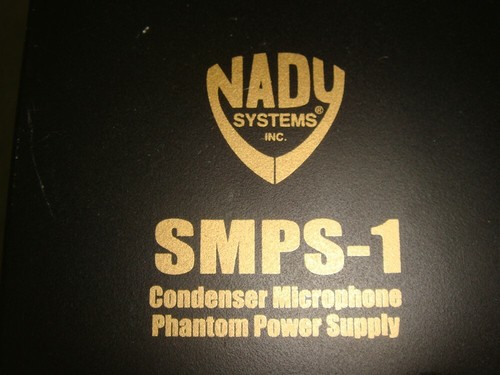 NADY SMPS1 CONDENSER MICROPHONE TUBE FILAMENT & CAPSULE POLARIZING ...