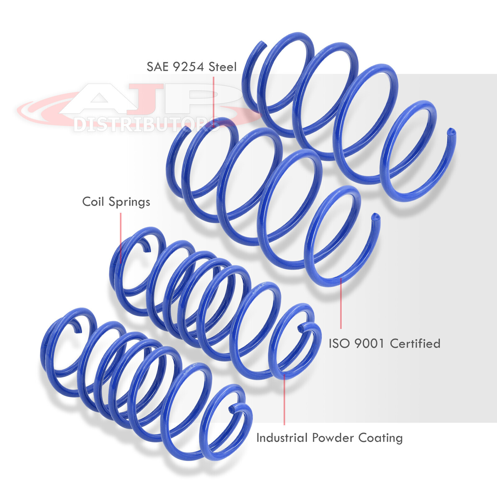 Suspension Lowering Spring Kit Blue For 1999-2005 VW Golf Jetta MK4 l4 ...