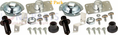 2 Pack WE25X205 Dryer Drum Rear Bearing Sleeve Kit WE25M40 AP2619102 ...