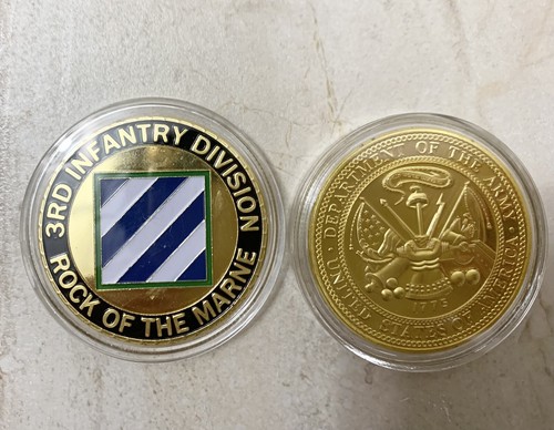 ARMY Third 3rd INFANTRY COMBAT DIVISION Challenge Coin | eBay