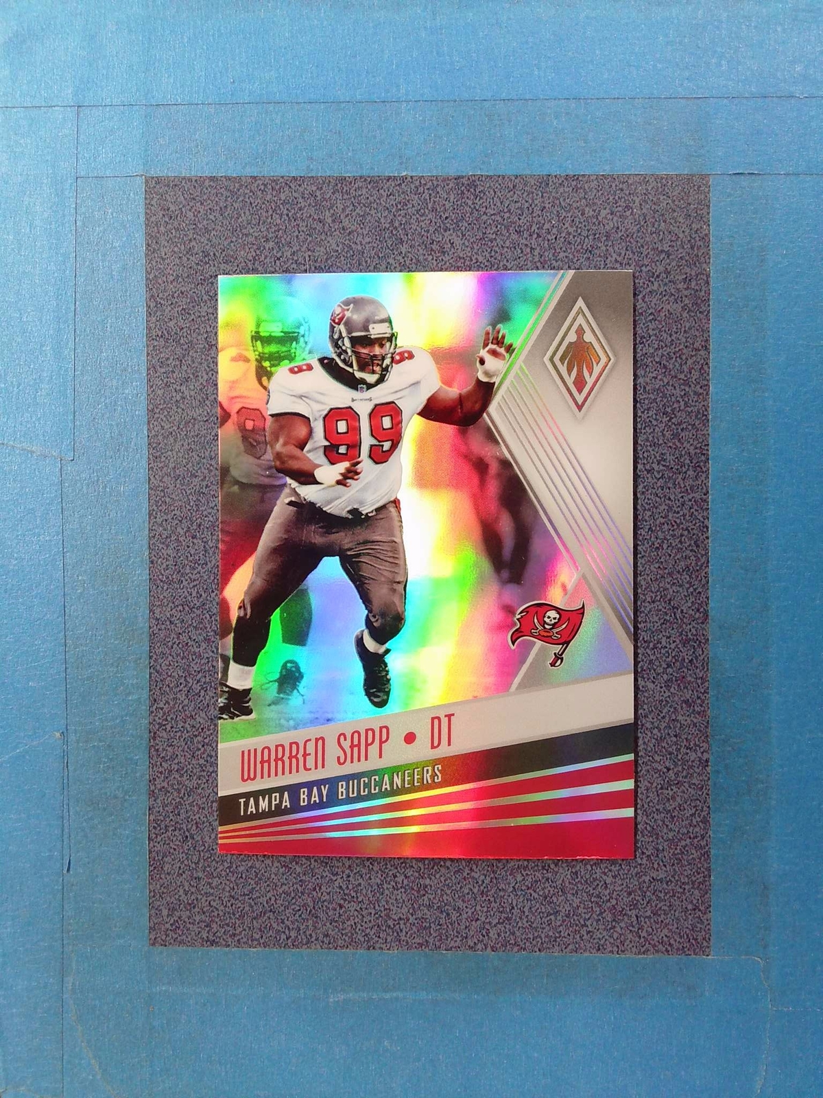 2017 Phoenix WARREN SAPP #74 Silver Tampa Bay Buccaneers @NV72 | eBay