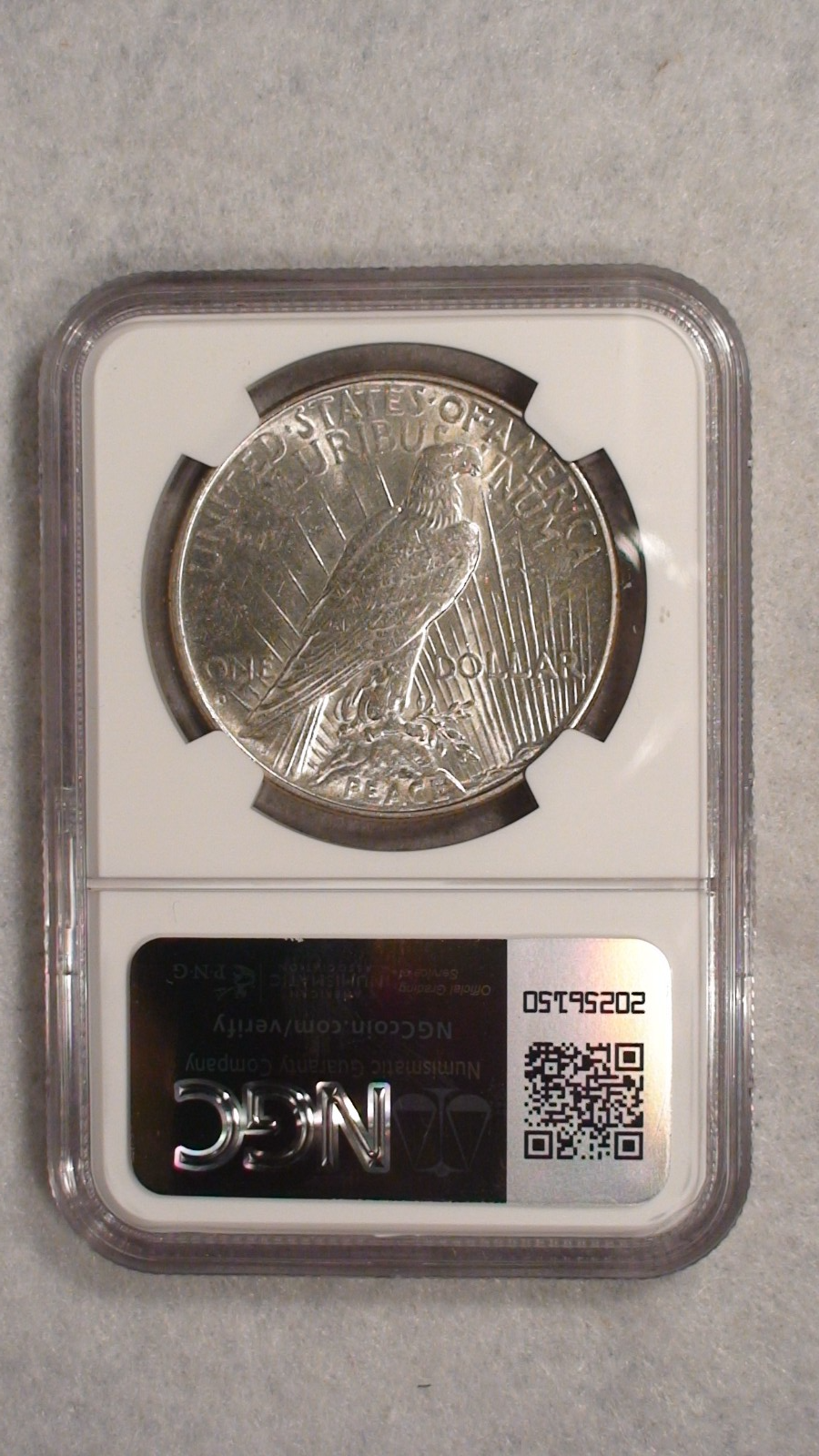 1926 S Peace Dollar NGC ABOUT UNCIRCULATED BETTER DATE $1 Coin BUY IT ...