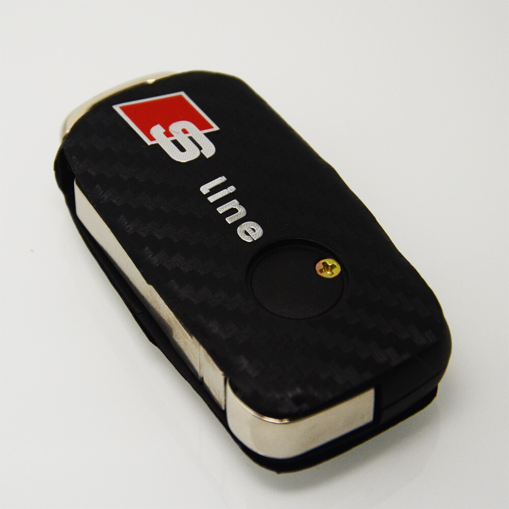 2 Pcs S Line Car Key Fob Alloy High Quality Decal Emblems Sticker Fits ...