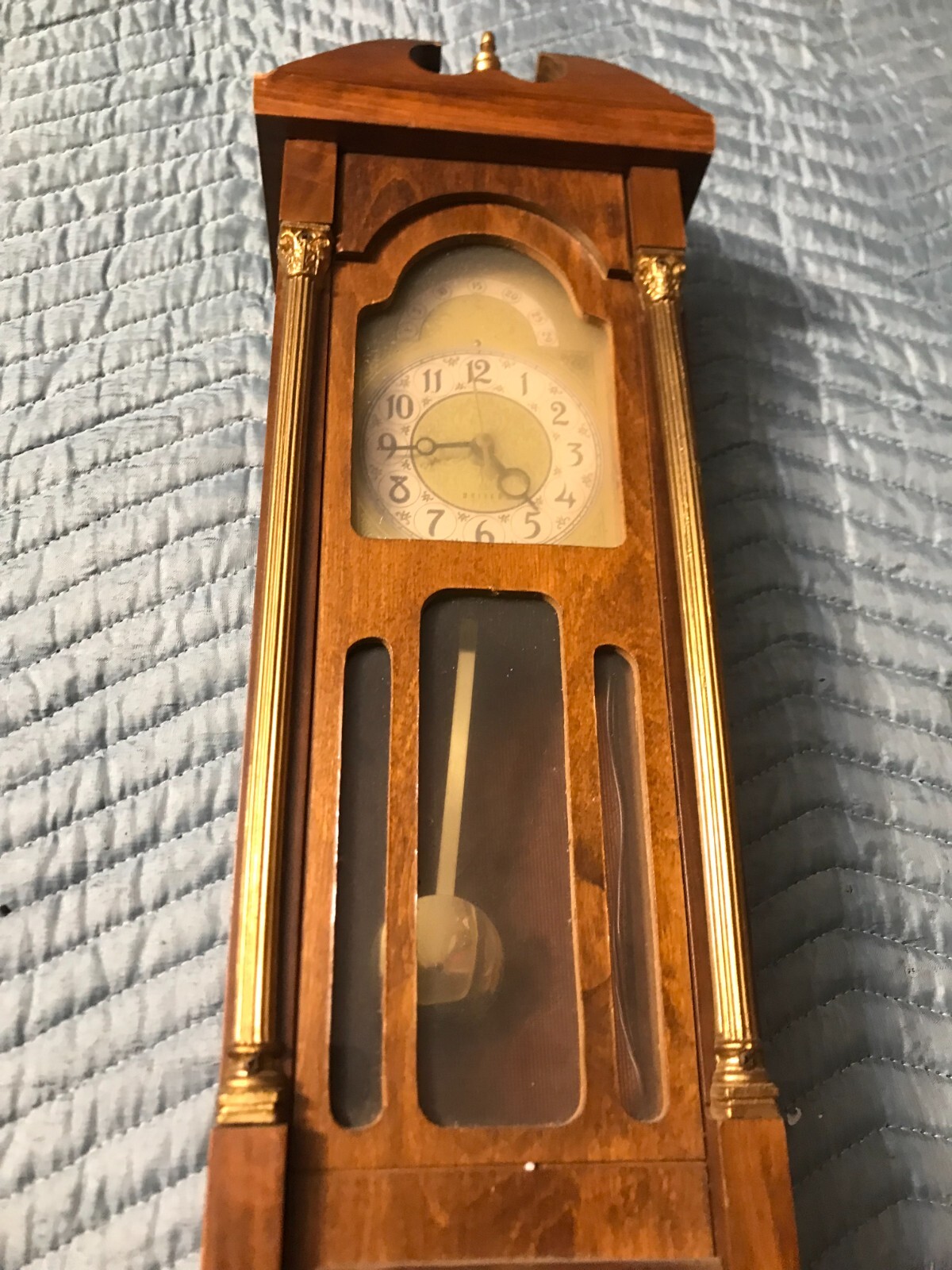 Vintage United Clock Corp. Model 444 Mantel Clock Working fine | eBay