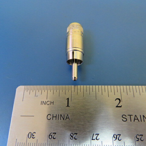 SWITCHCRAFT/ CONXALL 3502 Qty of 9 per Lot PLUG PHONO 2 COND; RCA ...