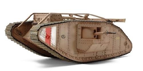 Tamiya 30057 1/35 Model Kit WWI British Tank MK.IV Male w/Single Motor+ ...