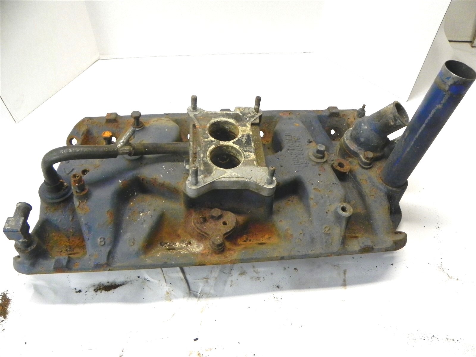 1968-1969 AMC 290-343 ORIGINAL OEM 2BBL INTAKE MANIFOLD AMC# 3192461-C ...