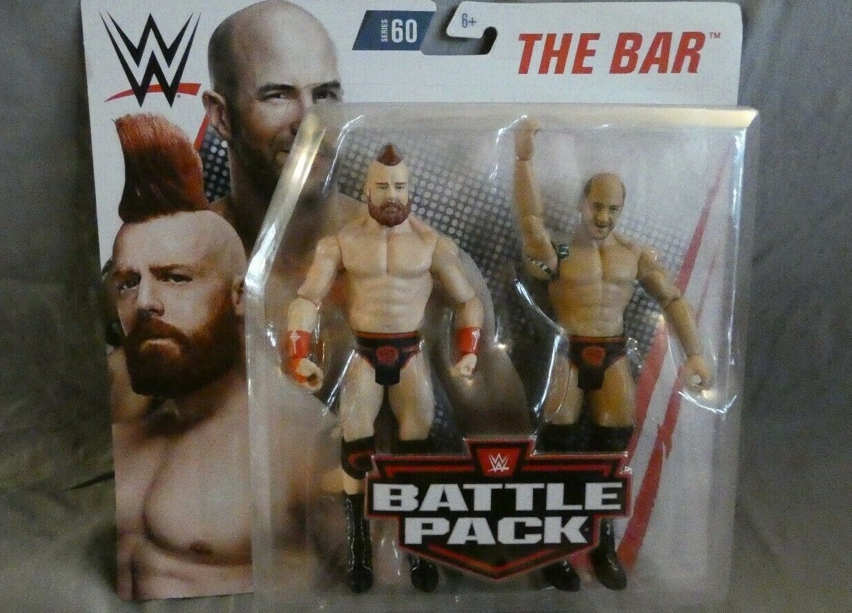 The Bar - Sheamus & Cesaro Battle Pack Series 60 2 pack AEW Caludio ...