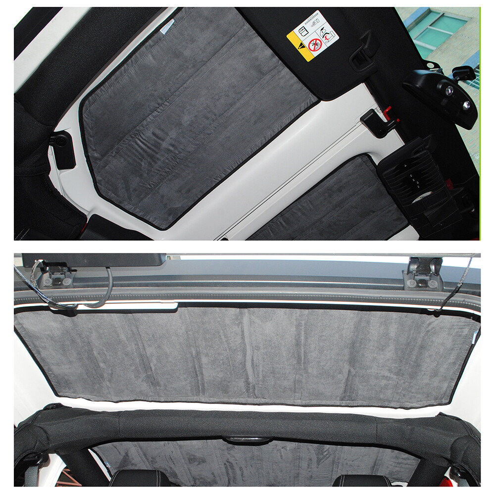 Tailgate Window/Hardtop Headliner Roof Insulation Kit for 12-17 Jeep ...