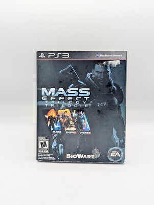 Mass Effect Trilogy PS3 PlayStation 3 - Game & Case CIB Complete VGC | eBay