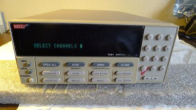 Data Acquisition Systems - Keithley 7001 Switch System