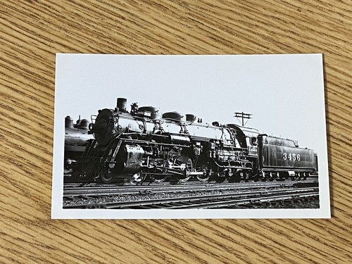 Santa Fe Railway Steam Engine Locomotive 3456 Vintage Photo ATSF | eBay