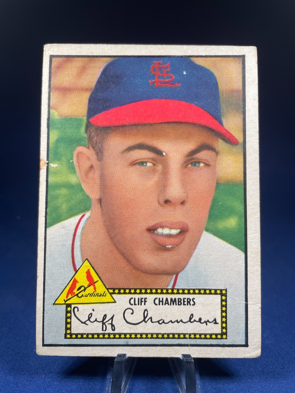 1952 Topps Baseball Card Cliff Chambers #68 St. Louis Cardinals | eBay
