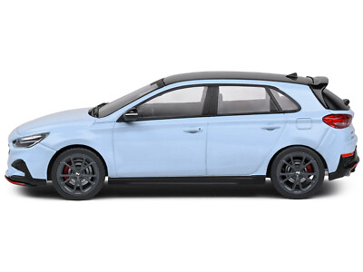 Hyundai i30 N Performance Blue with Black Top 1/43 Diecast Model Car by ...