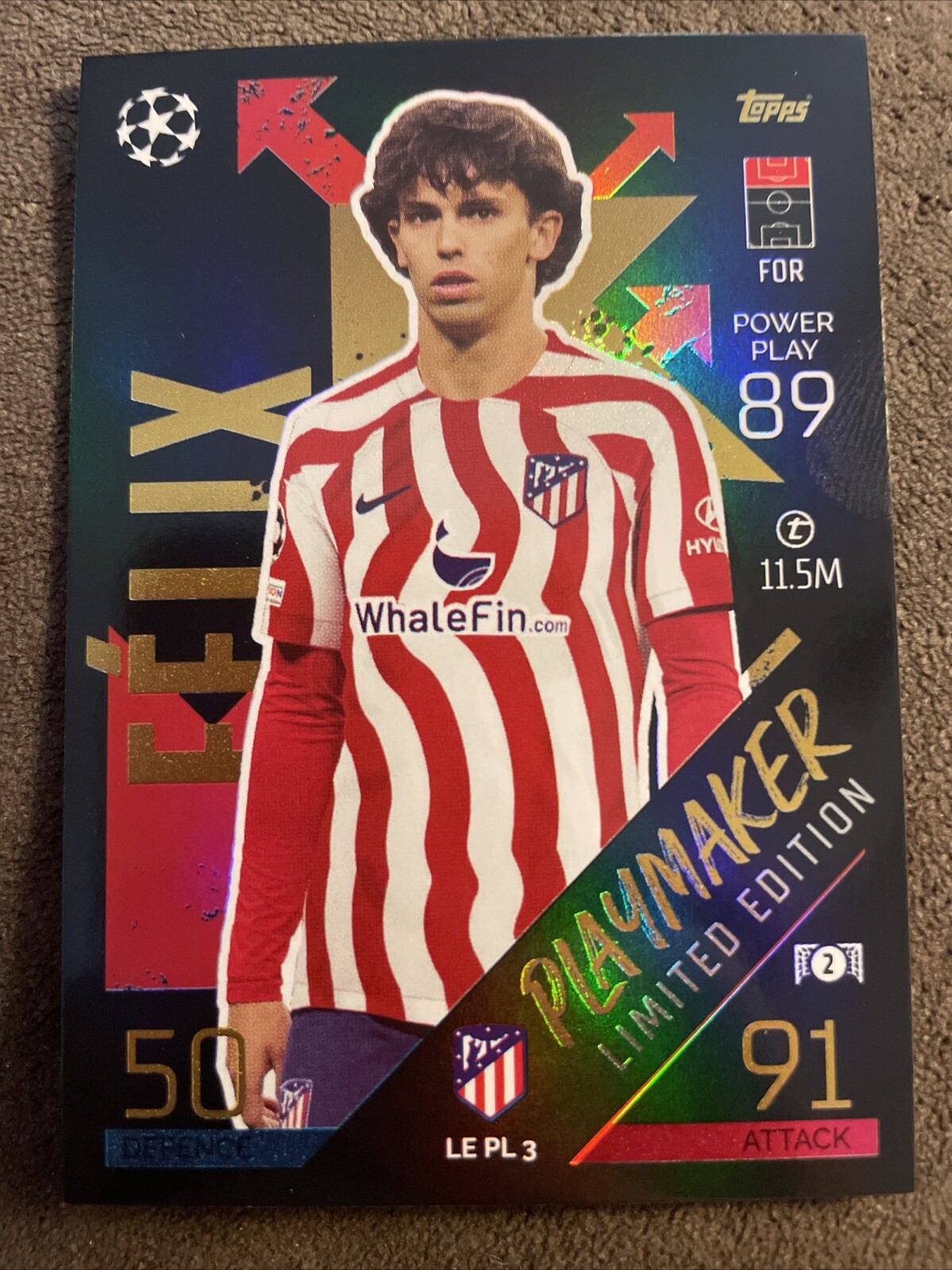 Topps Match Attax 2022/23 Joao Felix Atletico Playmaker Limited Edition LE PL3 | eBay