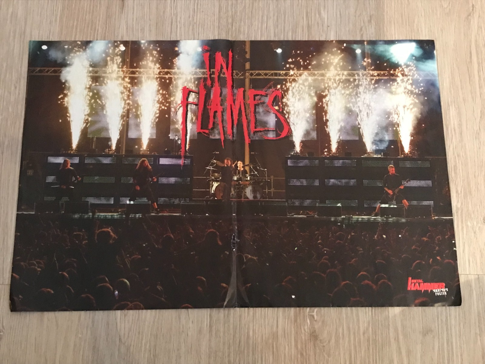 DARKTHRONE / IN FLAMES - DIN A3 Poster | eBay