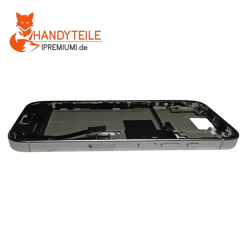 Original frame for iPhone 16 Pro white titanium housing middle frame ...