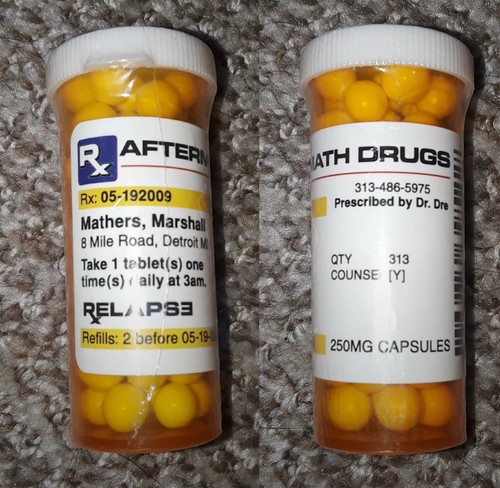 Eminem Relapse Promo Pill Bottle From 2009 Rare Authentic | eBay