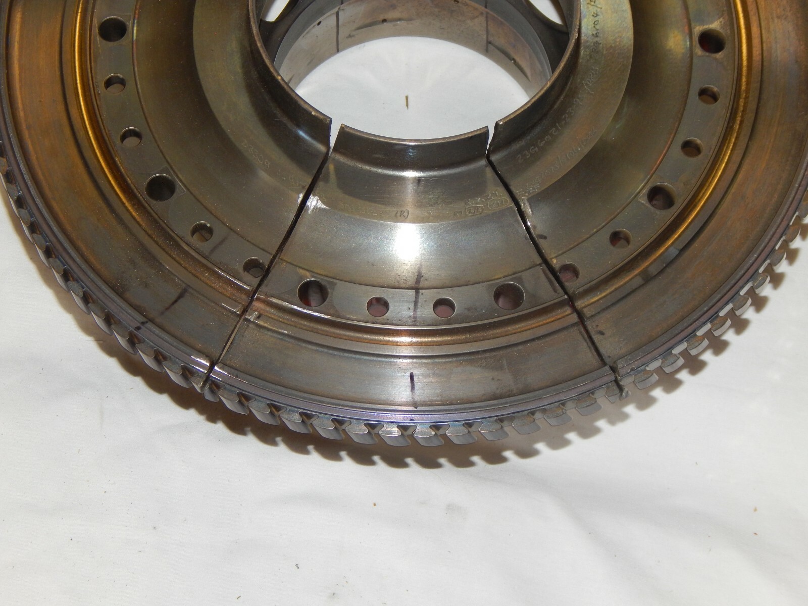 Tornado Aircraft RB199 Jet Engine HPC Rotor Disc, 31cm, Damaged [GR2A ...