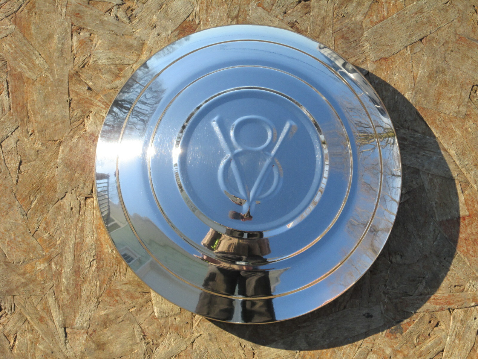 1932 Ford V8 Stainless Wire Wheel Hubcaps - 4 - New, 5 3/4" LIP ...