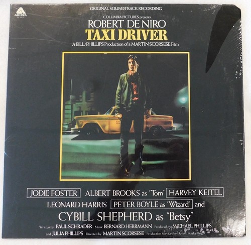 Taxi Driver "Soundtrack" - Bernard Herrmann - Original Vinyl Album LP ...