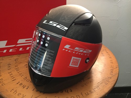 LS2 Helmets Full Face Rapid Street Helmet Matte Black - Large for sale ...