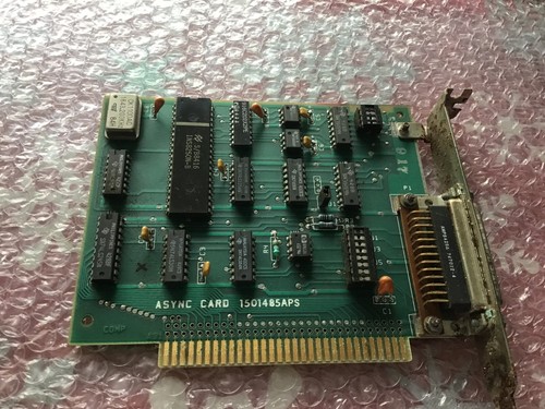 IBM XT ISA 8 BIT ASYNC CARD, 1501485XM vintage computer board | eBay