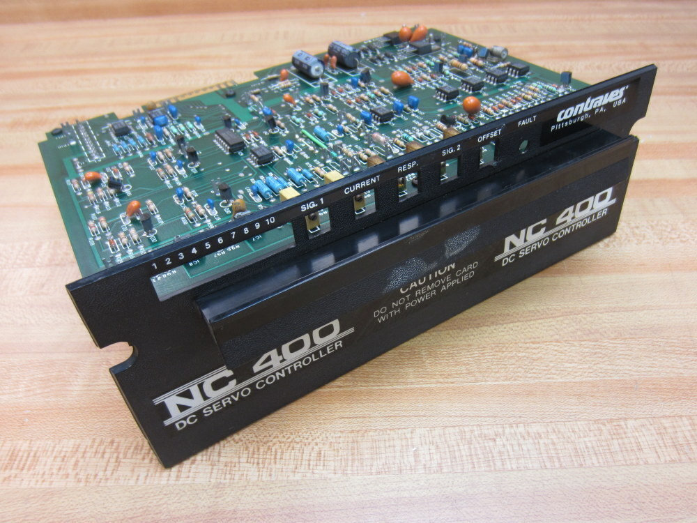 Contraves NC 400 Servo Controller A2000 A1541 /PC0529-01 | eBay