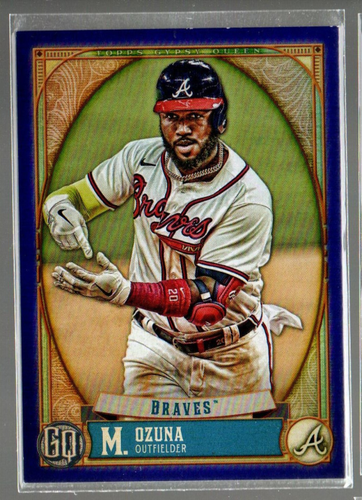 2021 Topps Gypsy Queen - Marcell Ozuna #294 Indigo /250 for sale online ...