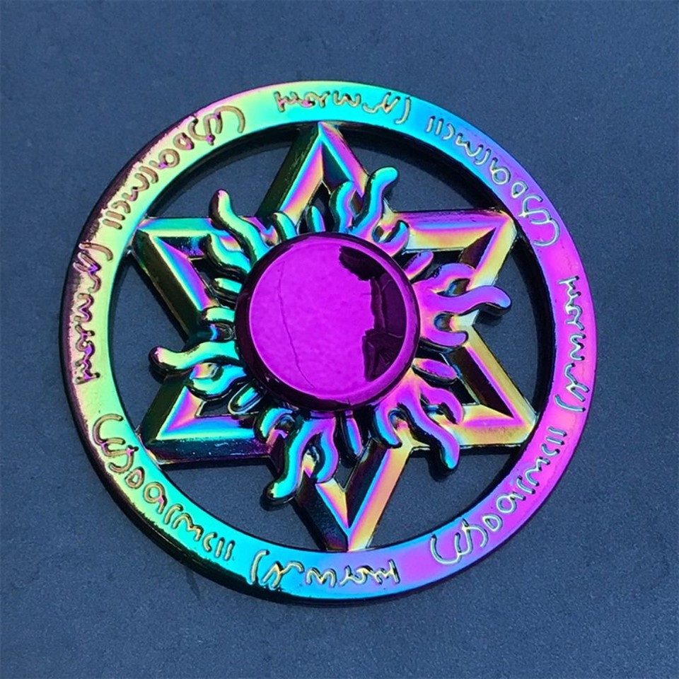 Fidget Spinner Fidget Finger Spinner Hand Focus Rainbow Finger Spinner ...