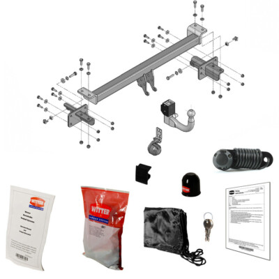 Witter Towbar for Mercedes E-Class W213 Saloon / Sal 2016 On Detachable ...