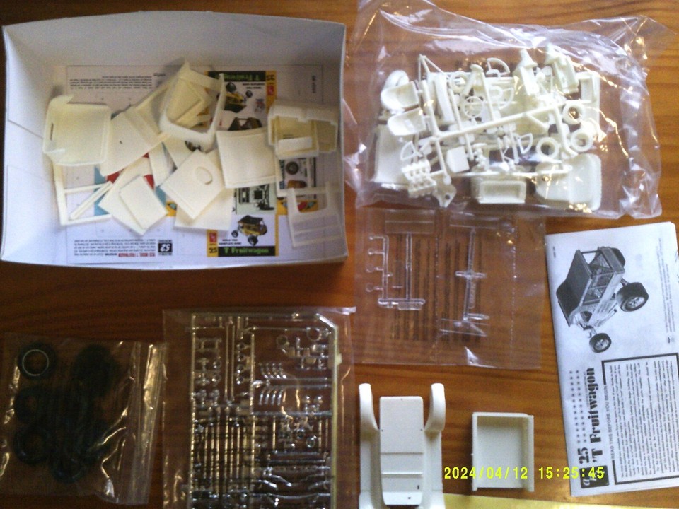 Vintage AMT 25 Ford T Fruit Wagon -1/25- t329 | eBay