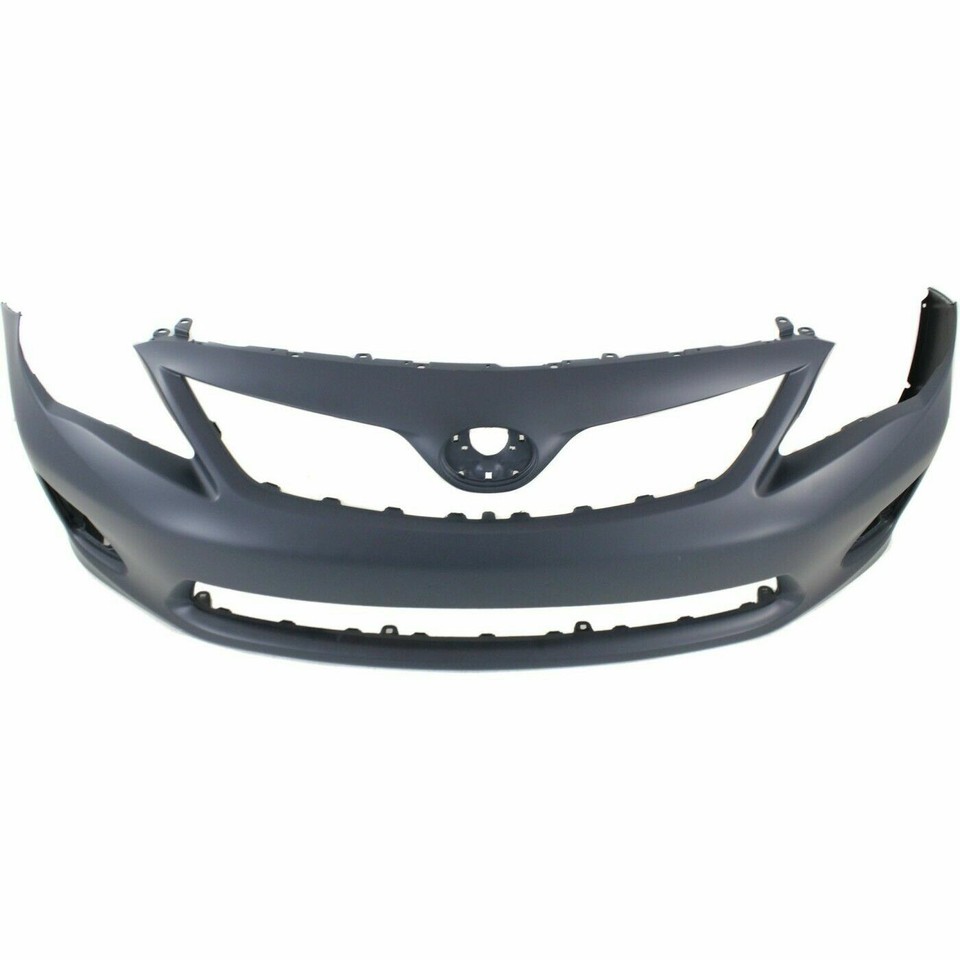 New Front Primed Bumper Cover For 2011-2013 Toyota Corolla TO1000372 ...