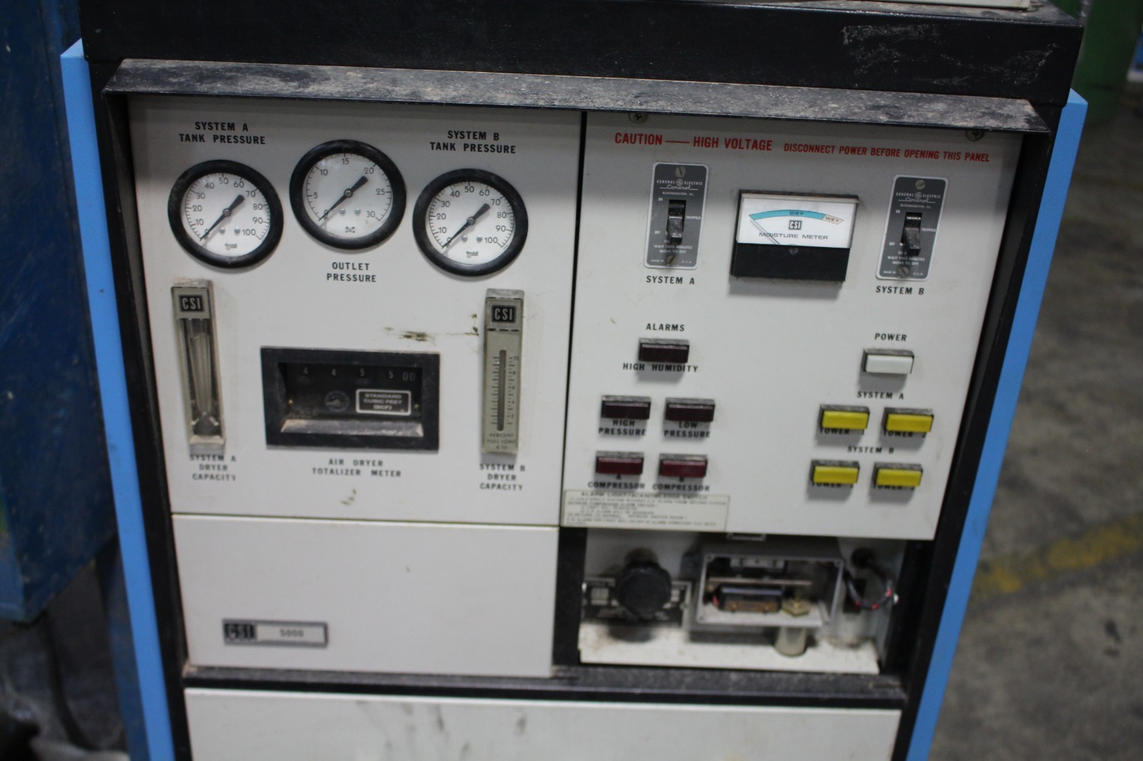 CSI 5000 Cable Pressurization System w/Metal Detectors Inc CR-85 ...