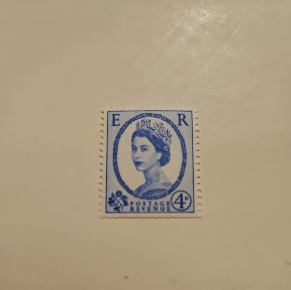 Great Britain Queen Elizabeth II 1952 4d postage stamp New | eBay UK