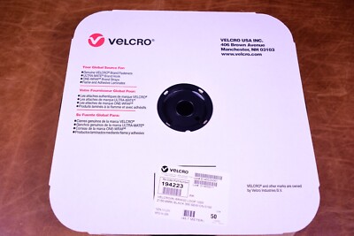 2" VELCRO® Brand Loop Black 50 yard Roll | eBay