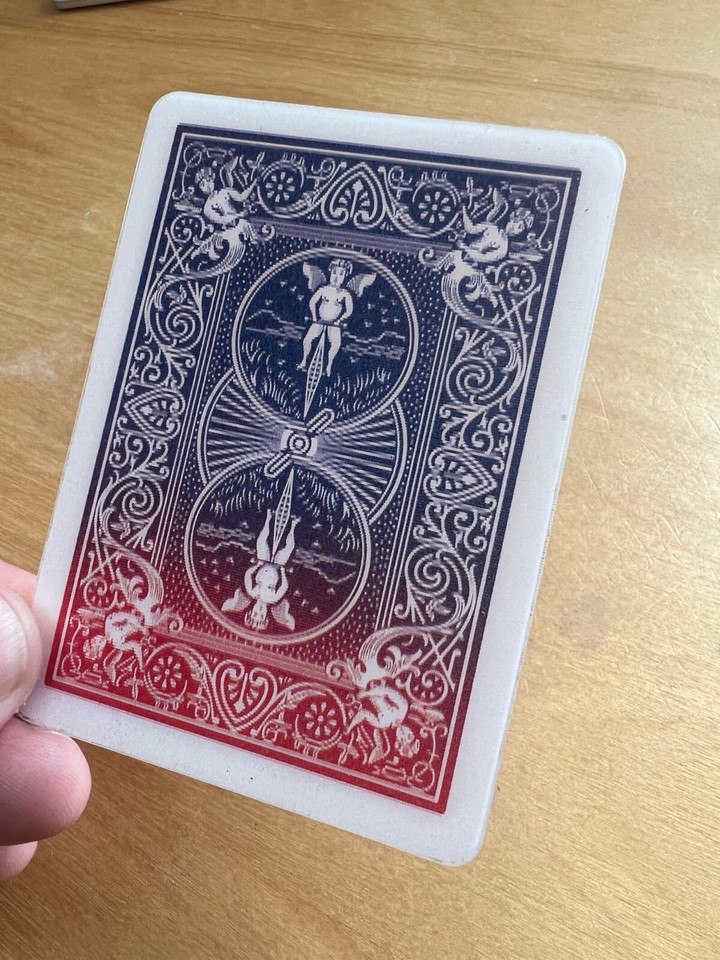 Colour Changing Card - Bicycle Card Magic Gimmicked Card | eBay UK