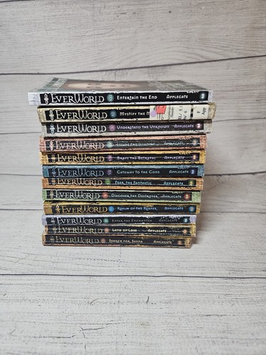 Everworld COMPLETE Book Series Set 1-12 by K.A. Applegate Paperback YA ...