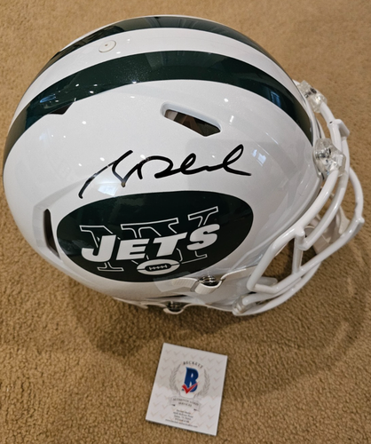 NEW YORK JETS PROLINE AUTHENTIC FULL SIZE SAM DARNOLD SIGNED HELMET ...