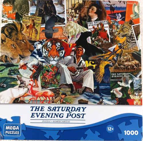 The Saturday Evening Post 1000 Piece Jigsaw Puzzle by Mega Puzzles ...